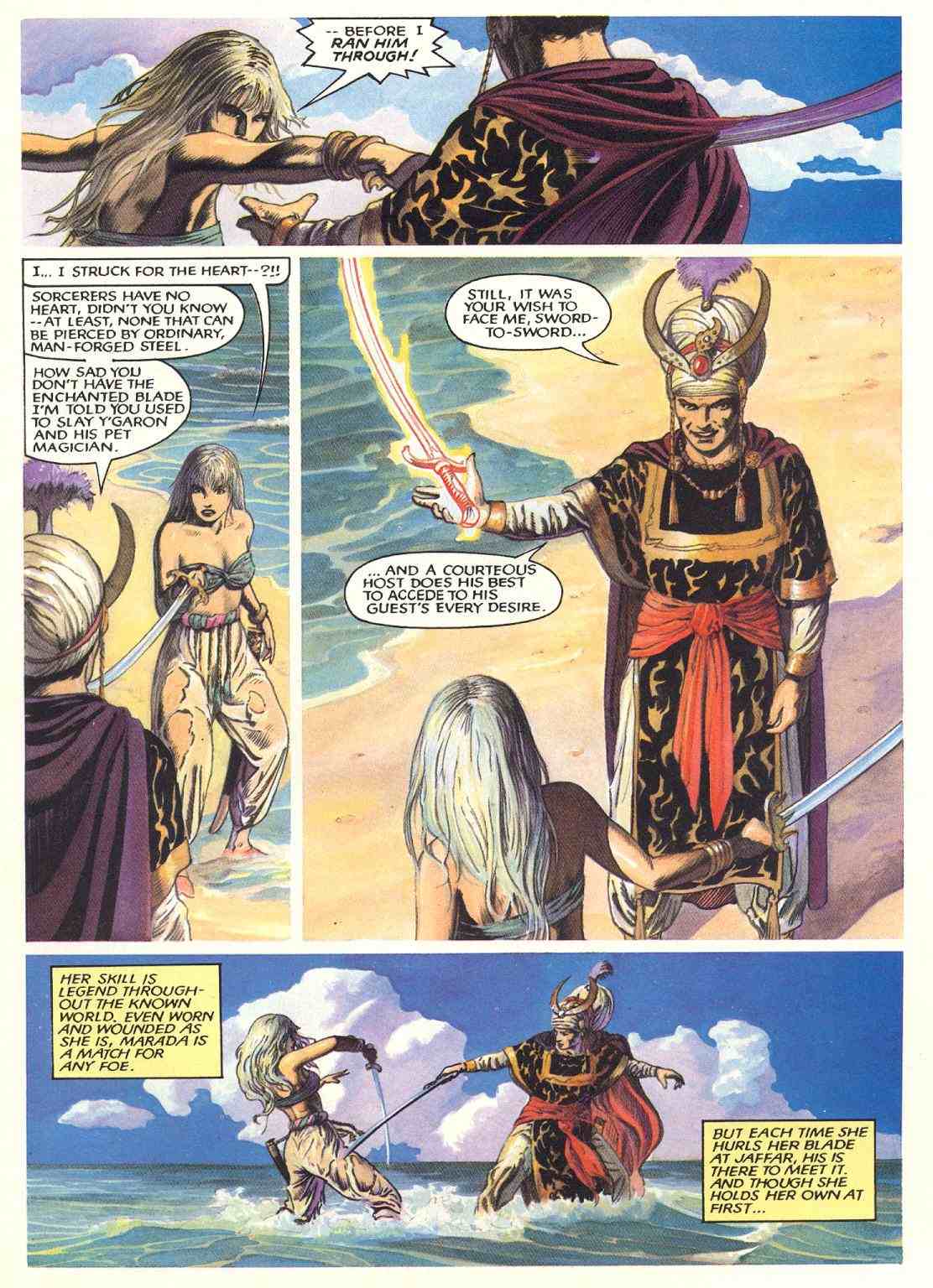 Savage Tales: Epic Illustrated #23: Marada, the She-Wolf in "Wizard's ...