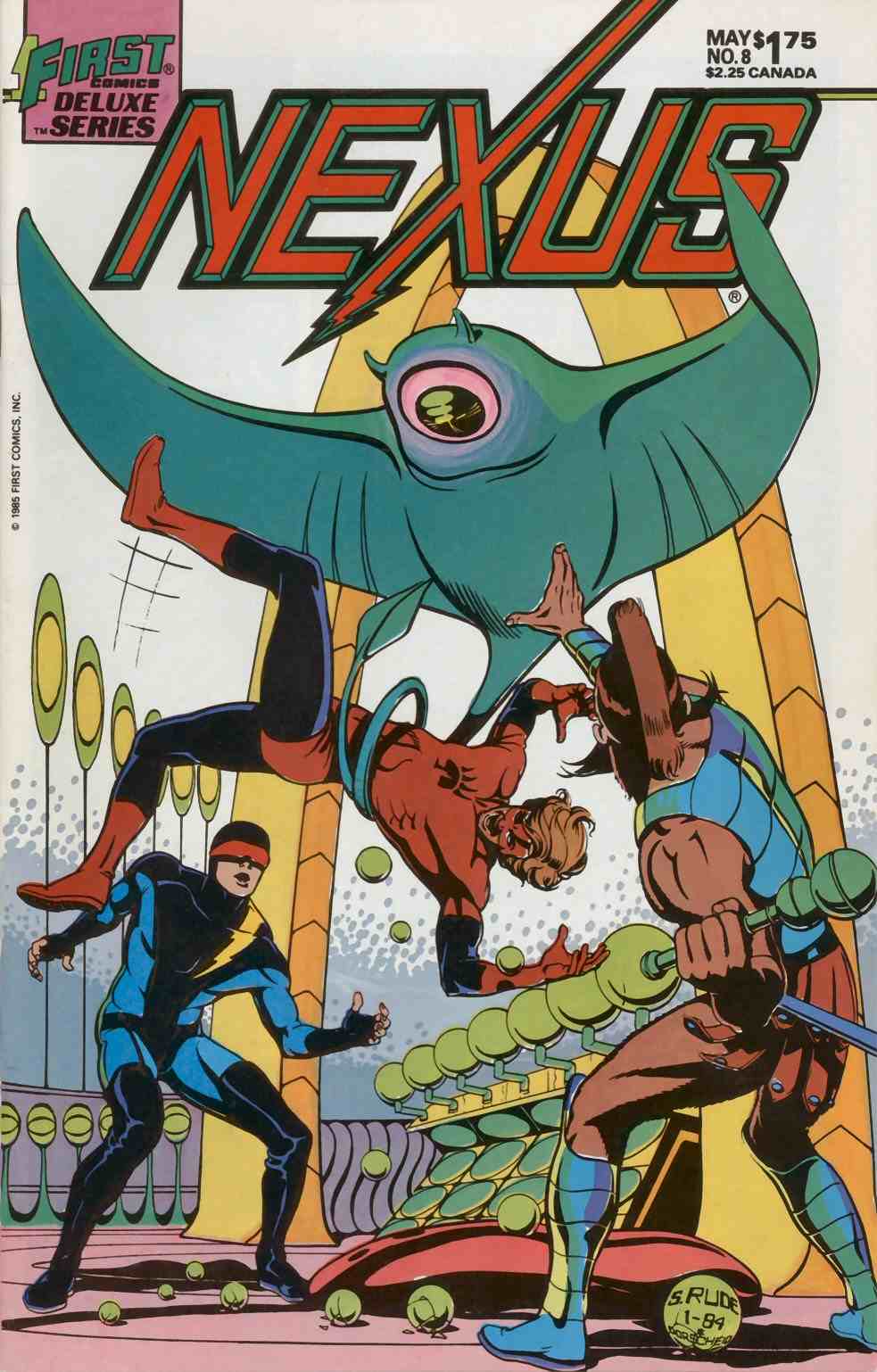 Savage Tales: Nexus v2 #8: "The Trialogue Trilogy Part III: Up and Out"