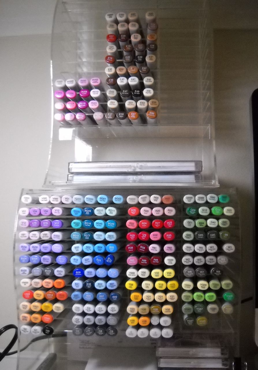 Ribbonrie: My Copic Storage