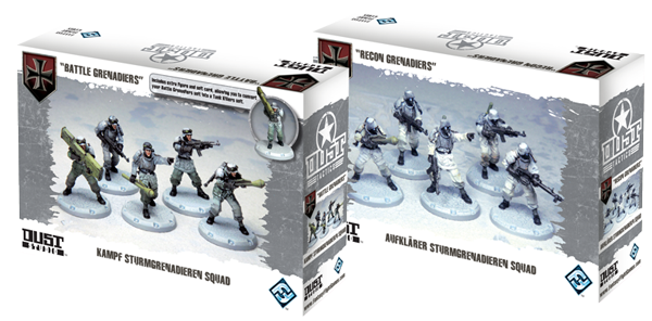 Dust Tactics, Expansion Boxes | Miniature Review