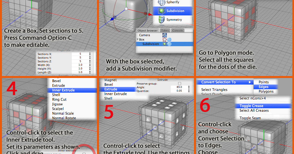 Everything 3D: Simple Die Tutorial