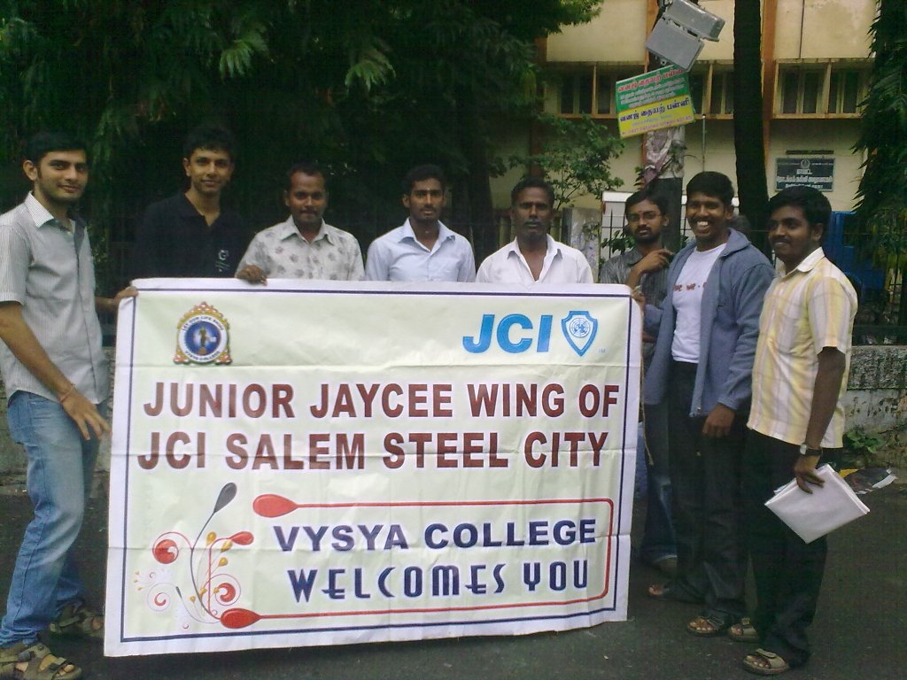 Junior Jaycee Wing of JCI Salem Steel city - Vysya College, Salem
