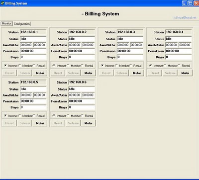 Rudy Blog's: Billing Warnet Sederhana