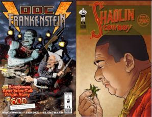 The Dork Review: Unfinished Fridays: Doc Frankenstein and Shaolin Cowboy