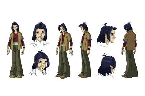 Xmen Evolution Bonus Model Sheets