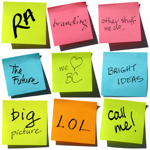 Amigos e Companhia Lda: Post-its