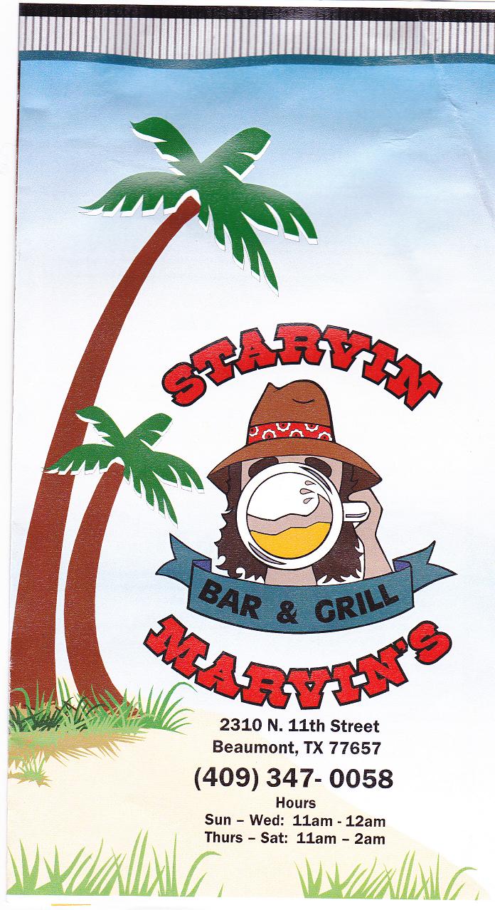 In Laurie's Brain...: Starvin Marvin's Bar & Grill