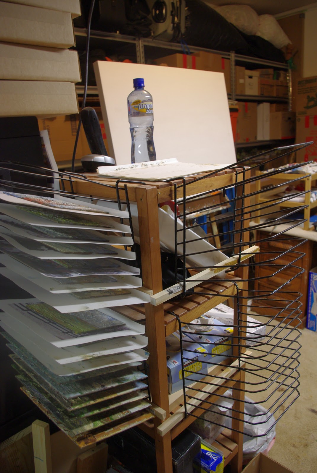 Arlon Rosenoff Fine Art Blog: Drying Racks