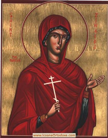 Icoane Ortodoxe Frumoase: SFANTA ZENAIDA