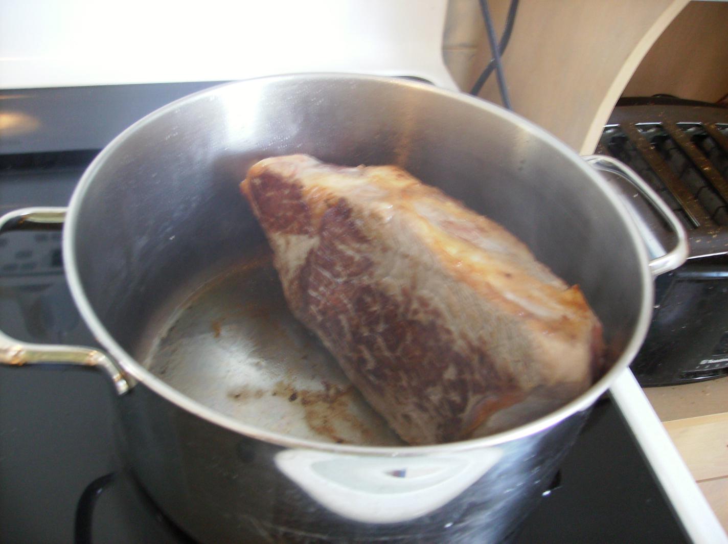 Ow, my angst: The Tired Gourmet #3 - Triumphant Wednesday Roasted Beef ...