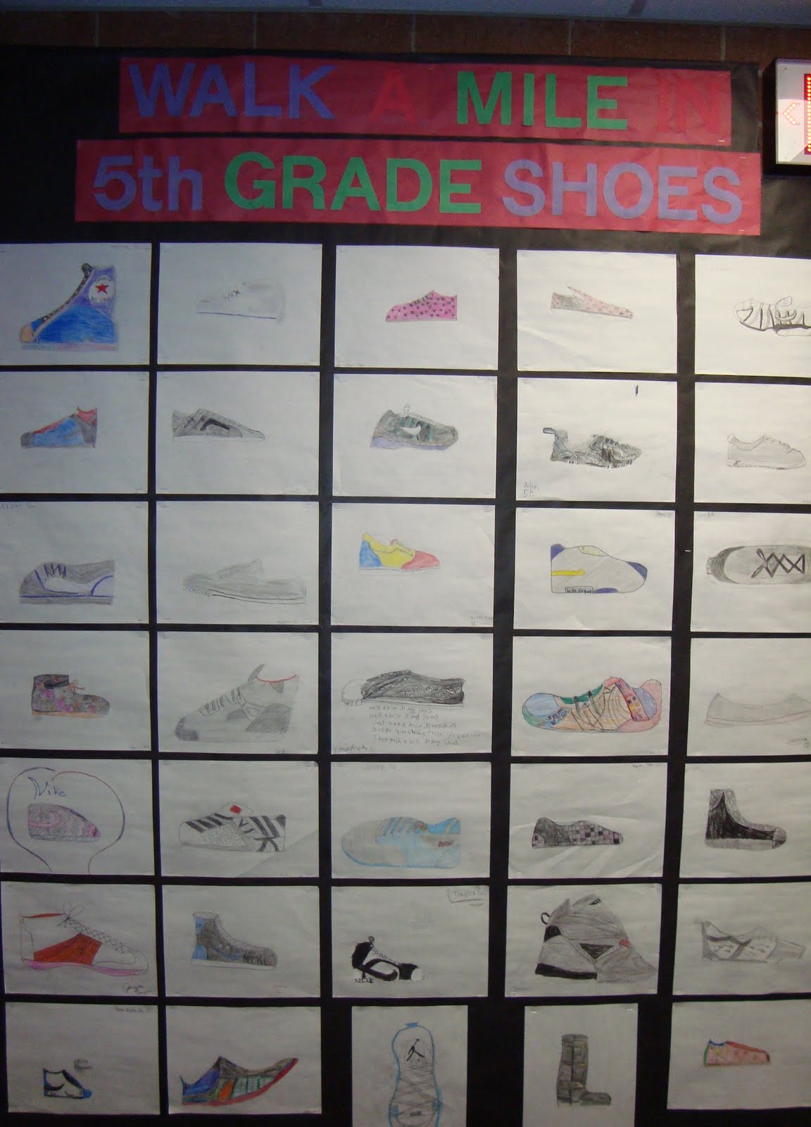 Arkansas Art: Walk a Mile in 5th Grade Shoes