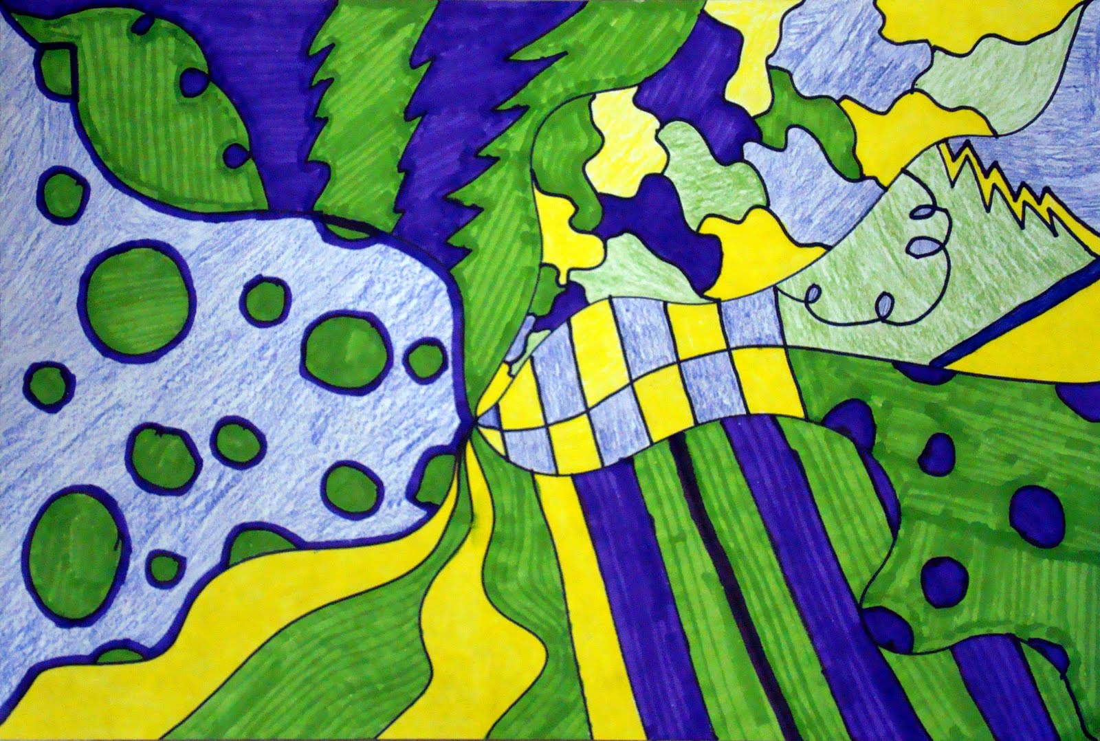 Cardinal Art 2010/2011: Non-objective Line Designs