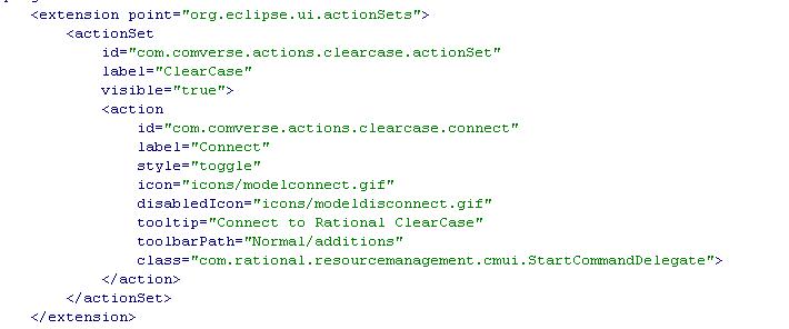 On Eclipse and Other Animals: ClearCase inside! - Eclipse interface