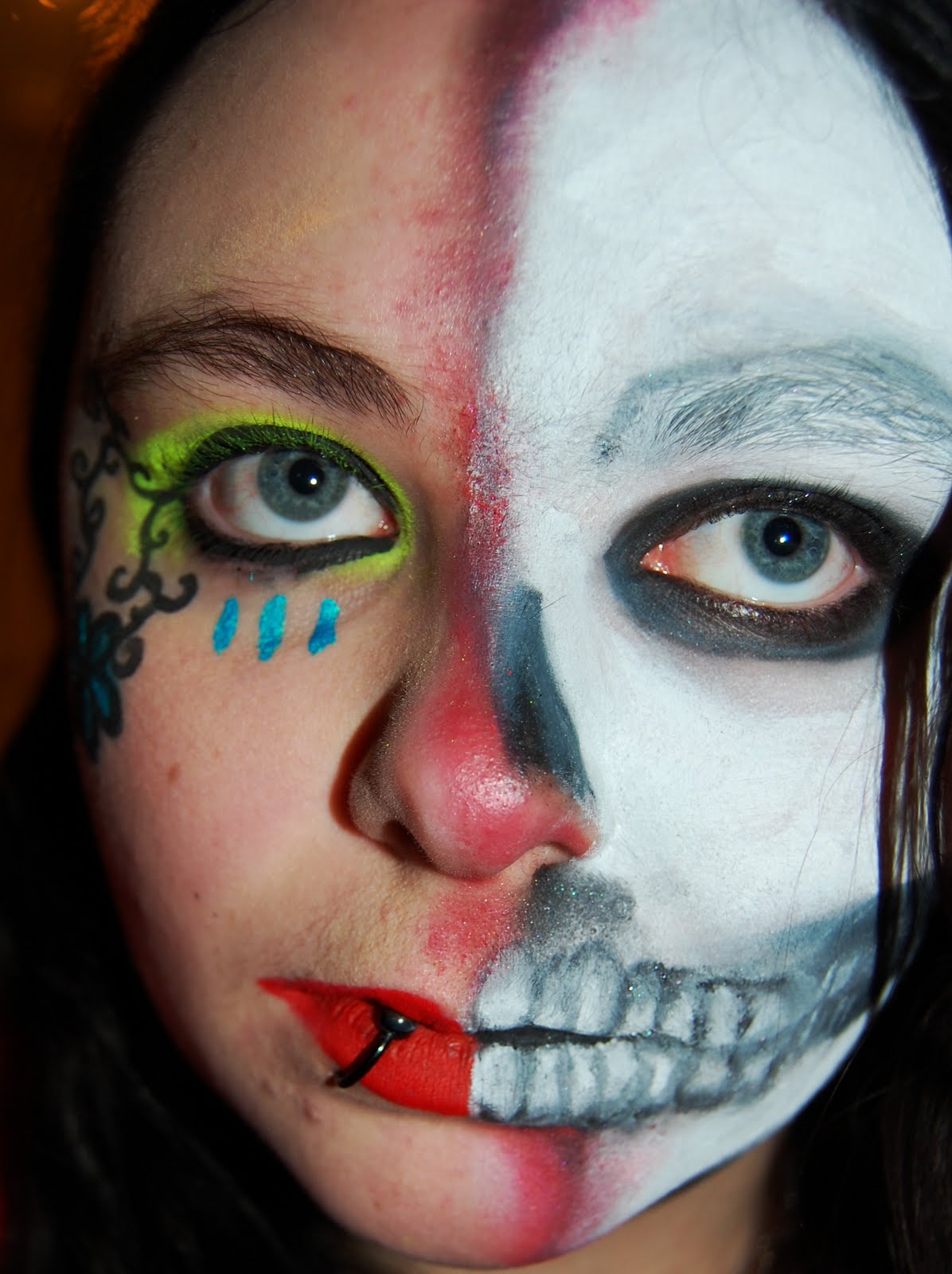Dani Martin Photography and video: Facepaint day of the dead photoshoot ...
