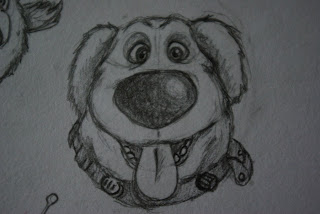 Miss Ballards Artwork: UP sketches fanart