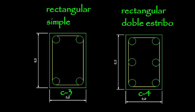 nomadaing: columnas rectangulares