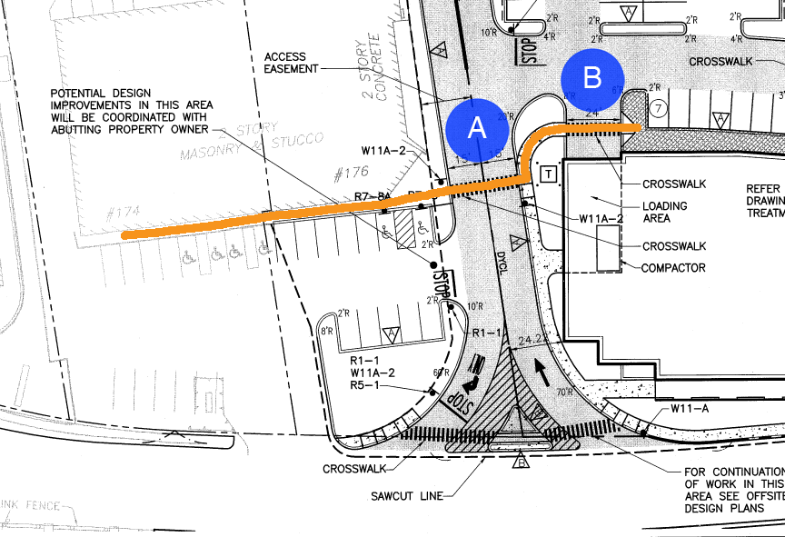Newton Streets and Sidewalks: Chestnut Hill Square -- Pedestrian ...