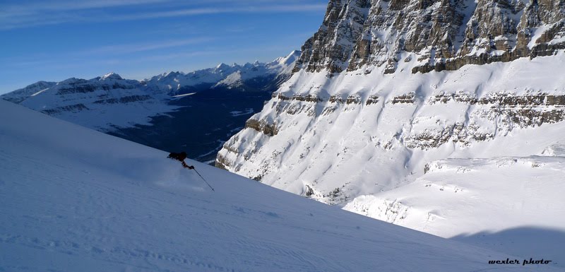 Skiing Mt Hector - Global Alpine