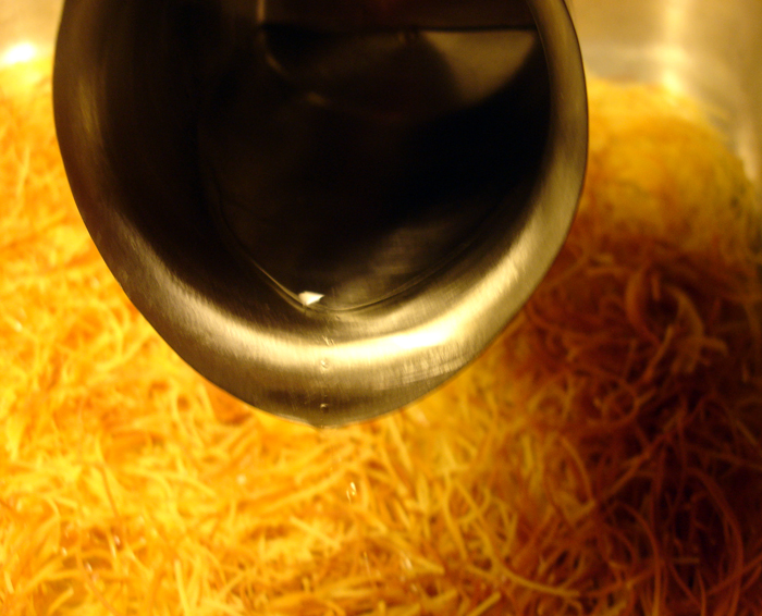 libyan food: Steamed Pasta with Pine Nuts, Raisins, Almonds, and Liver ...