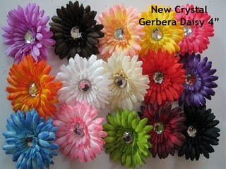 The Crafty Moms: Flower Clips