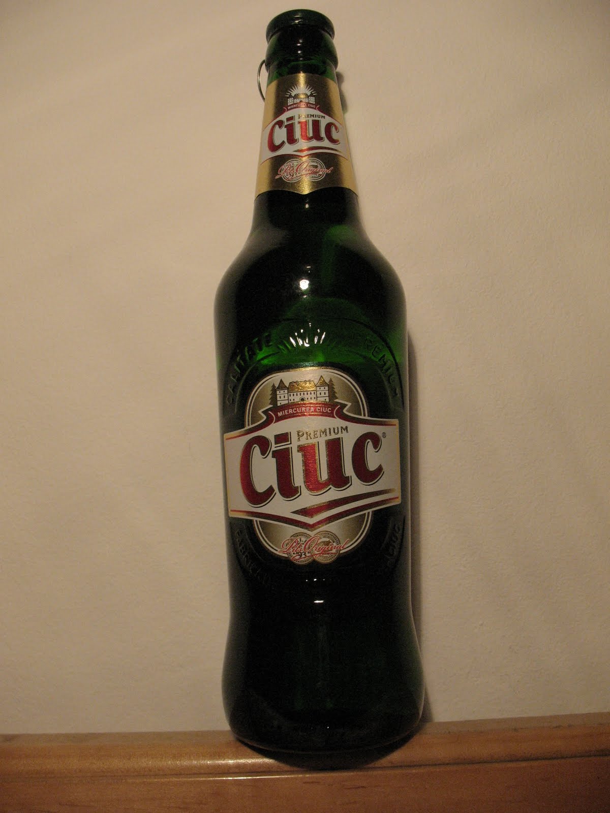 Romanian beer trail/Piwnym szlakiem Rumunii: CIUC PREMIUM
