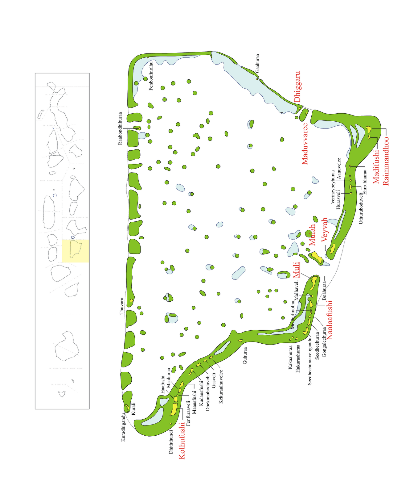 Atolón Meemu މ ~ Maldivas, el último paraiso.