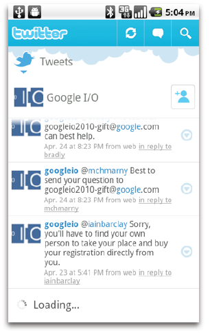Y.A.M の 雑記帳: Android 「The world of ListView」 - Headers and footers