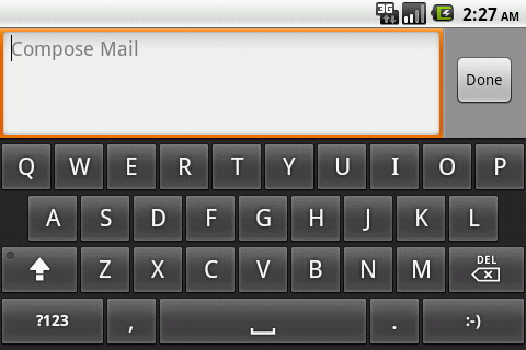 Y.A.M の 雑記帳: Android Onscreen Input Methods