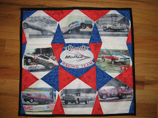 Christina Quilts- Quilt and Fiber Art: Pete's Race Car Quilt