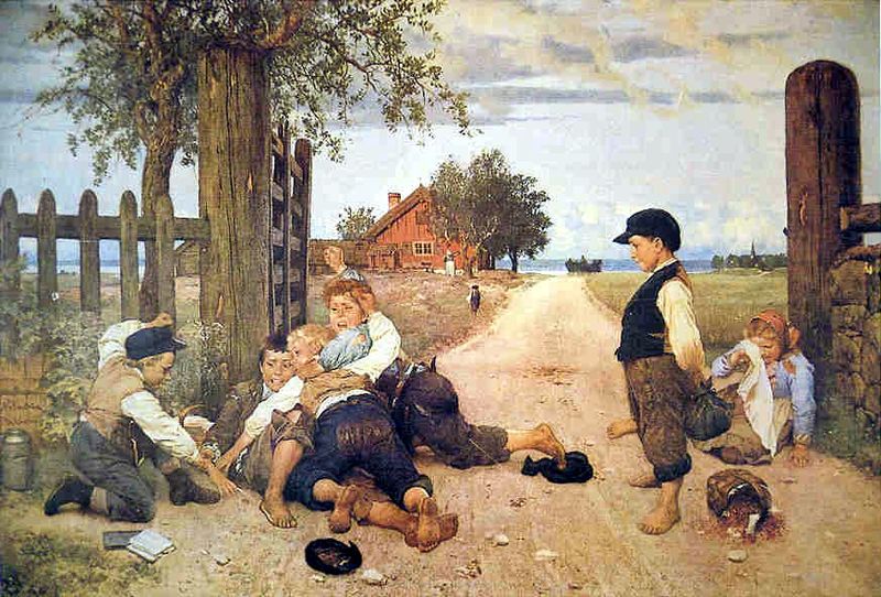 Anitas betraktelser..: Grindslanten