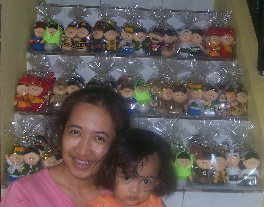 Boneka adat Nusantara dari Kain Flanel Part 1 | Eka Yunita | Founder of ...