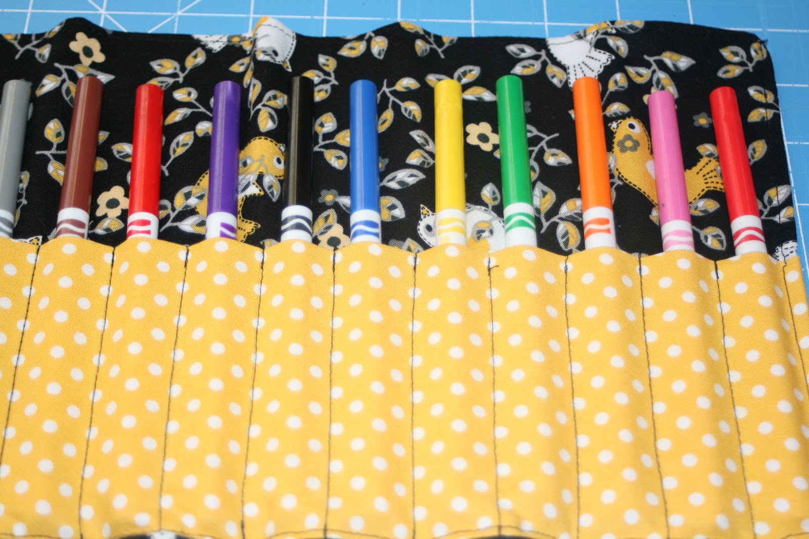 Sweetie Pie: Rolling Right Along - Colored Pencil - Crayon Roll