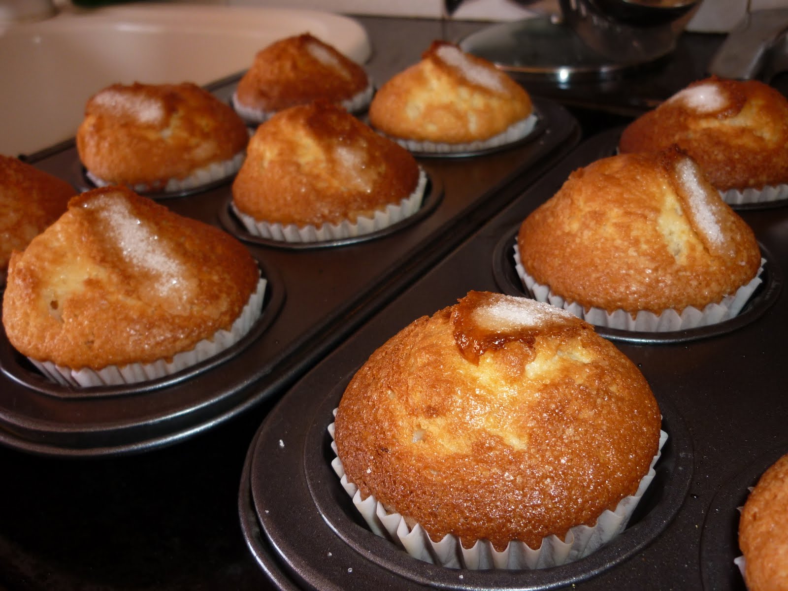 M' agrada cuinar: MAGDALENES (recepta del Xavier Barriga)