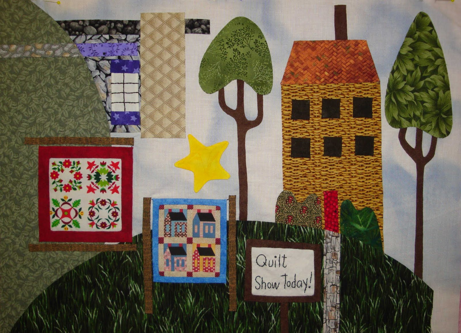 FABRIC THERAPY: "Local" Quilt Show Today!