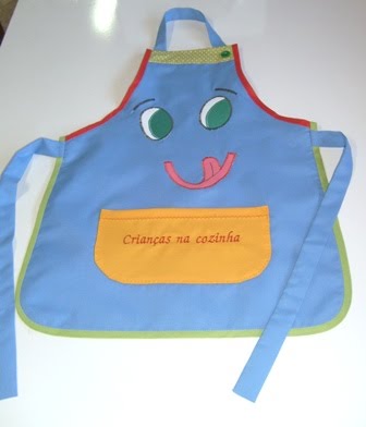 Mcriss aventais...e algo mais: Avental de careta divertida