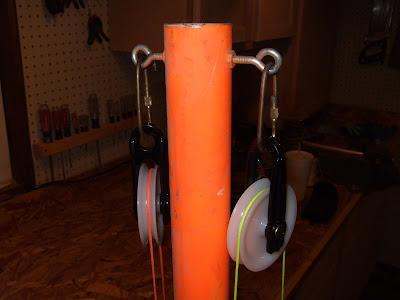 Home Made Fishing Gear: Planer board mast