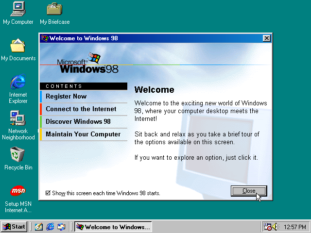 A Evolução Windows: Windows 98