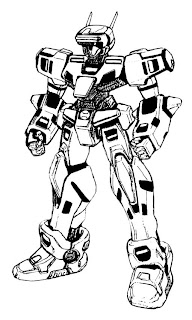 A Brief Intro on Hajime Katoki.: another approach, Virtual-On