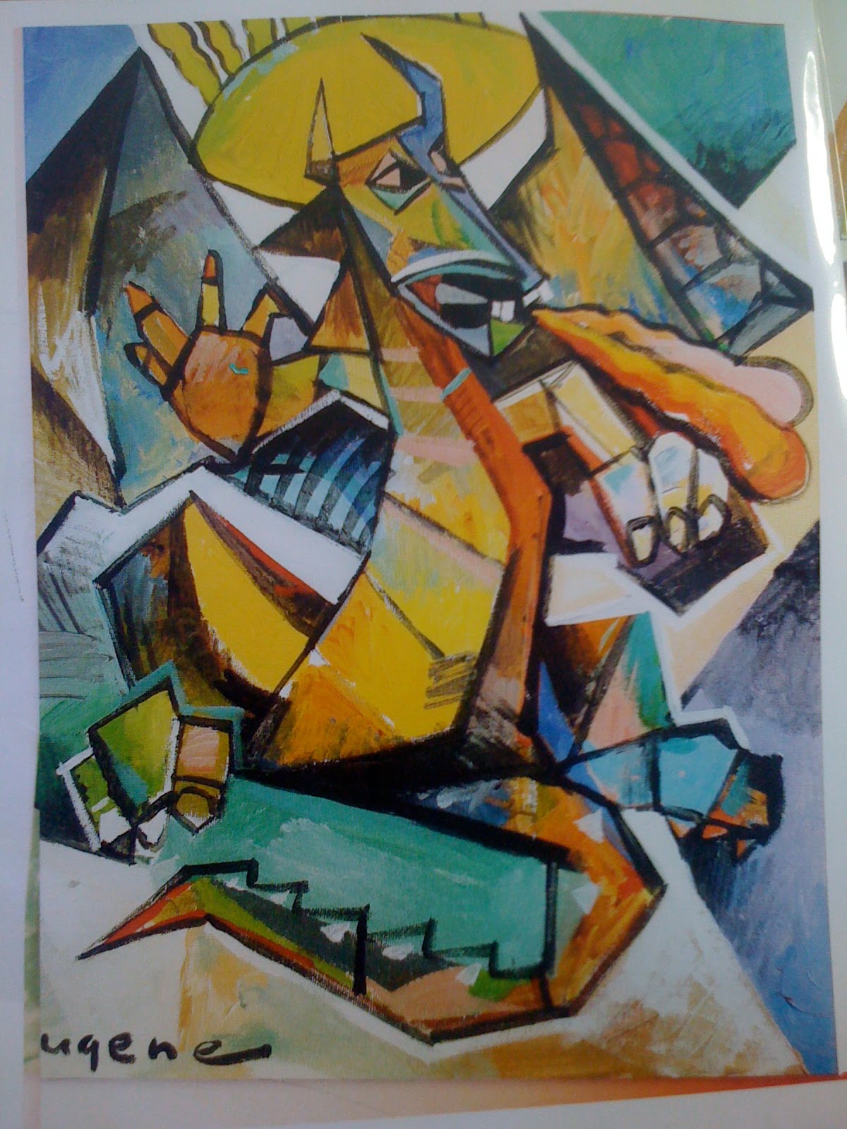 the monsters inside:: CUBIST DRAGONS ARE FOR SQUARES