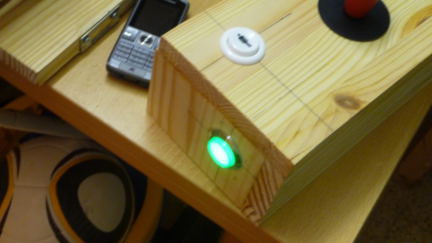 DIY Arcade Coffee Table: Controls Panel