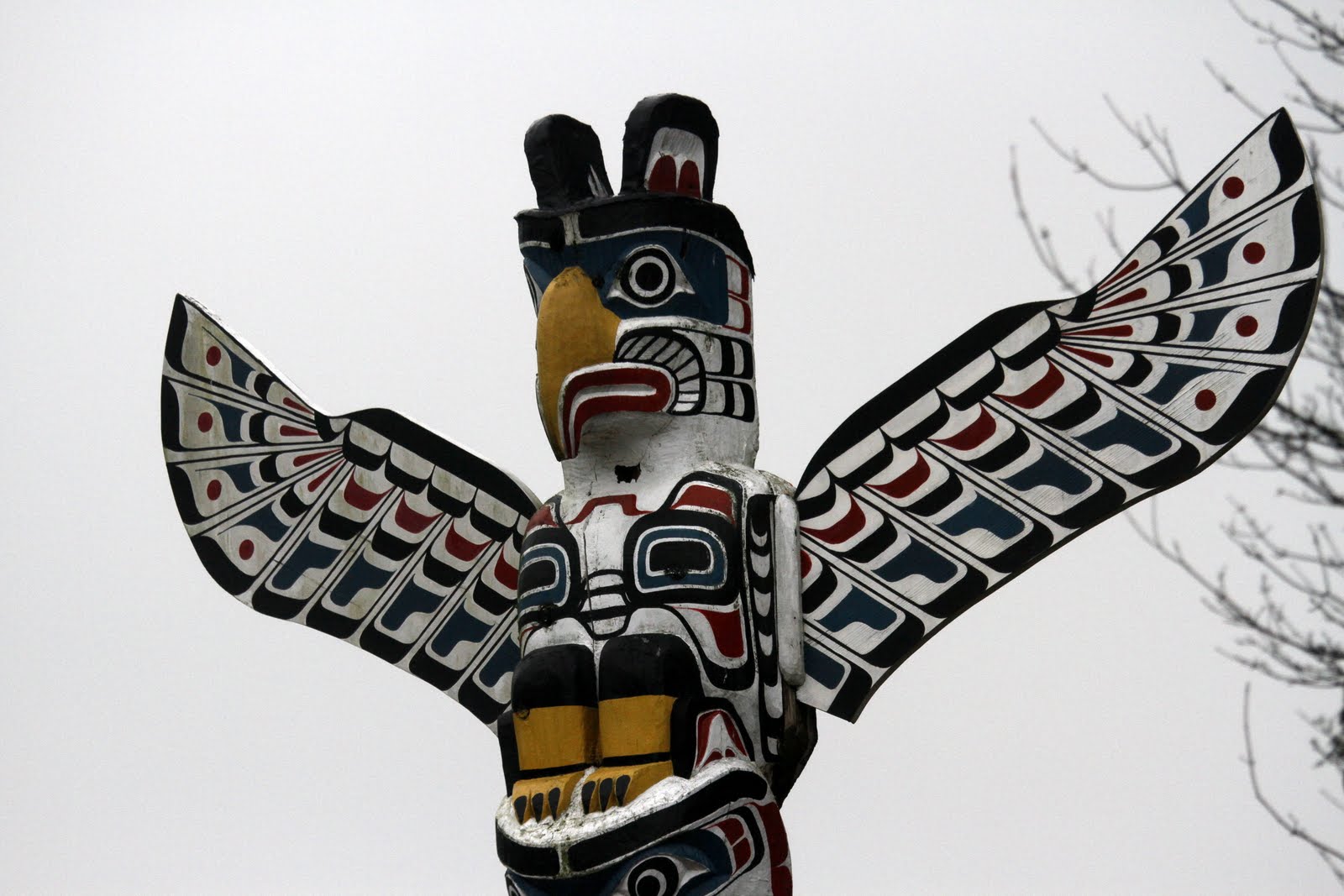 Serendipity and Orchids: First Nations Totem Poles, Stanley Park, Vancouver
