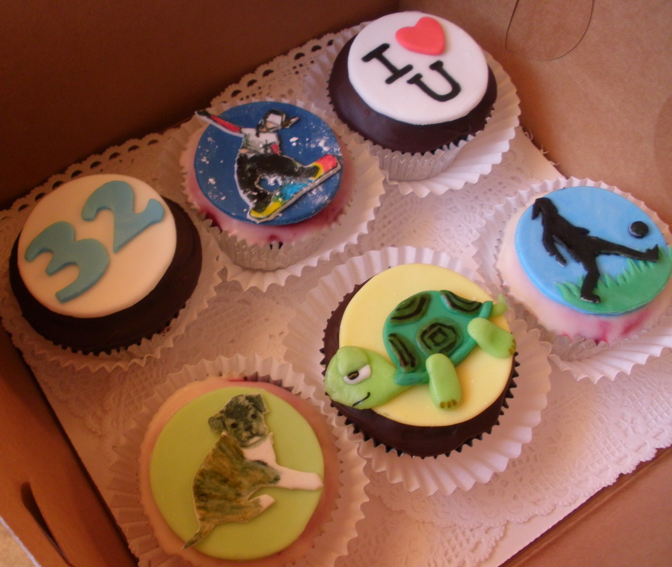 Sweet Catastrophe: Personalized Birthday Cupcakes