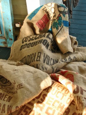 The Beautiful Life: FOR THE LOVE OF BURLAP - GRAIN SACK CHIC!