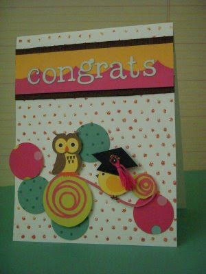 Just Jingle: Glittery Graduation Card - Tutorial