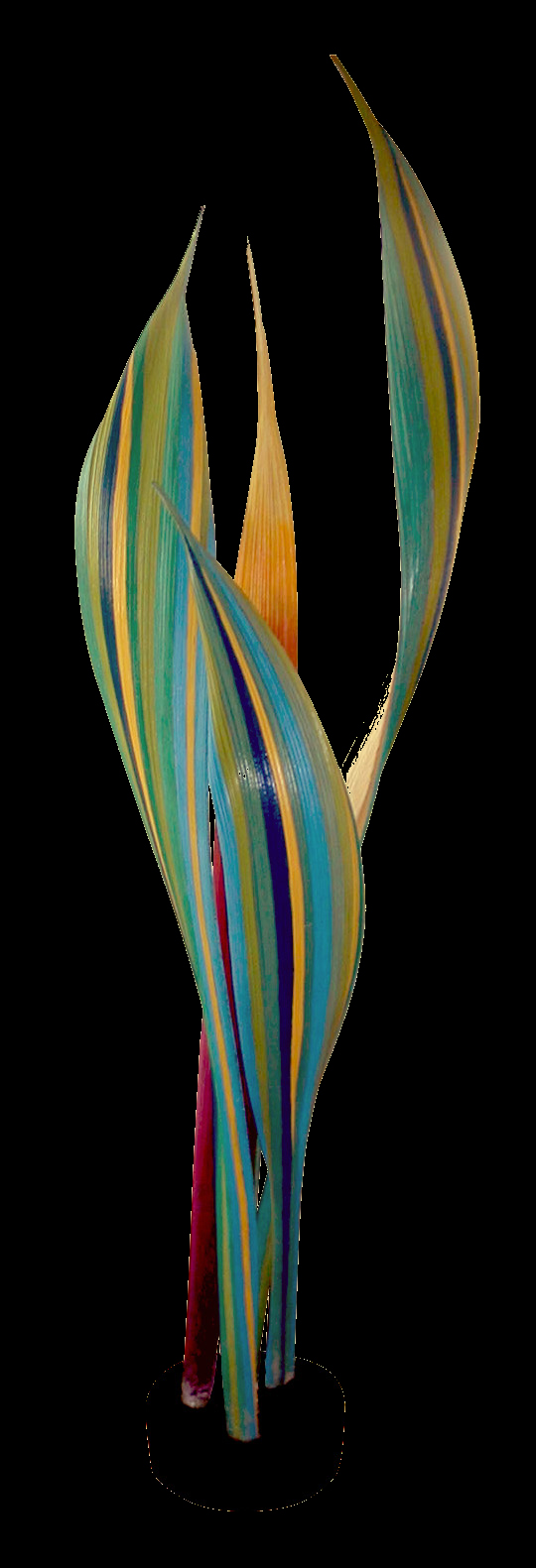 The artwork of David K. Griffin: My New Palm Pod Sculptures