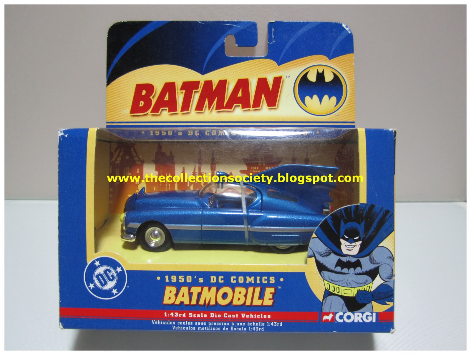 Absolute Diecast by TCS group: CORGI Batman Batmobile