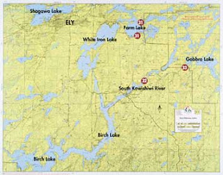 Gunflint to Ely Canoe: On the hunt for Fisher Map F-3