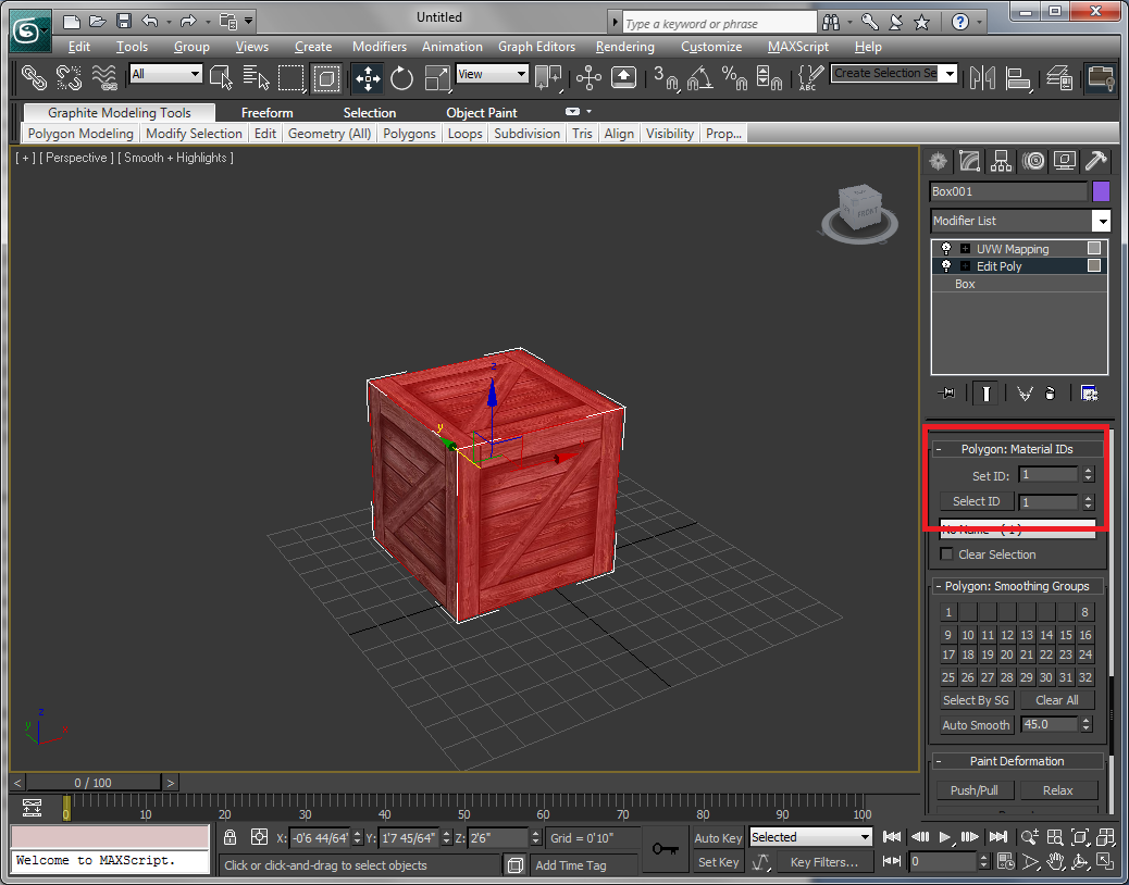 Poly In 3D: Modeling a Wooden Box in 3D Studio Max 2011