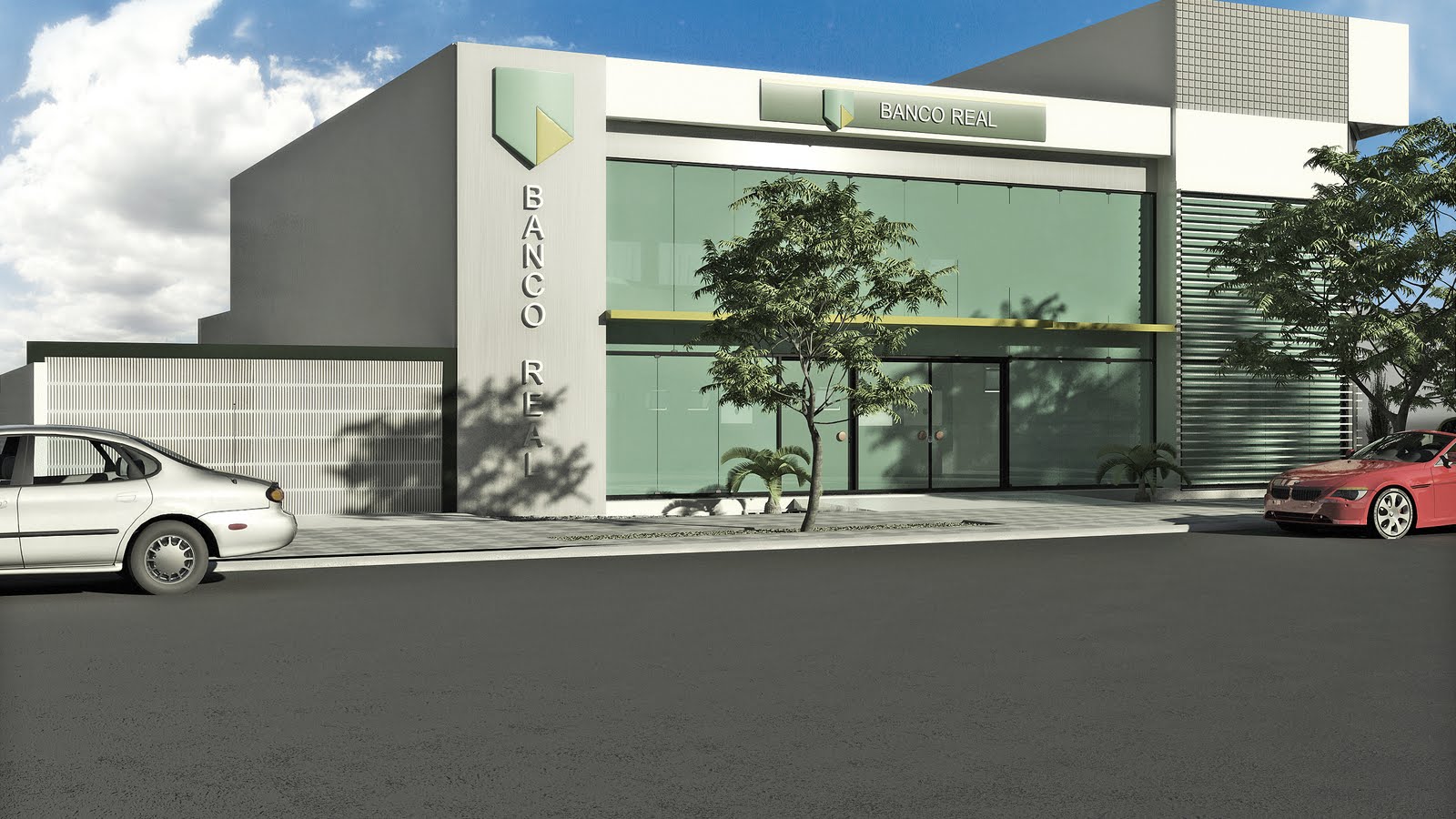 WALDOMIRO JÚNIOR´S PORTFOLIO: Bank outdoors / Exterior de um banco