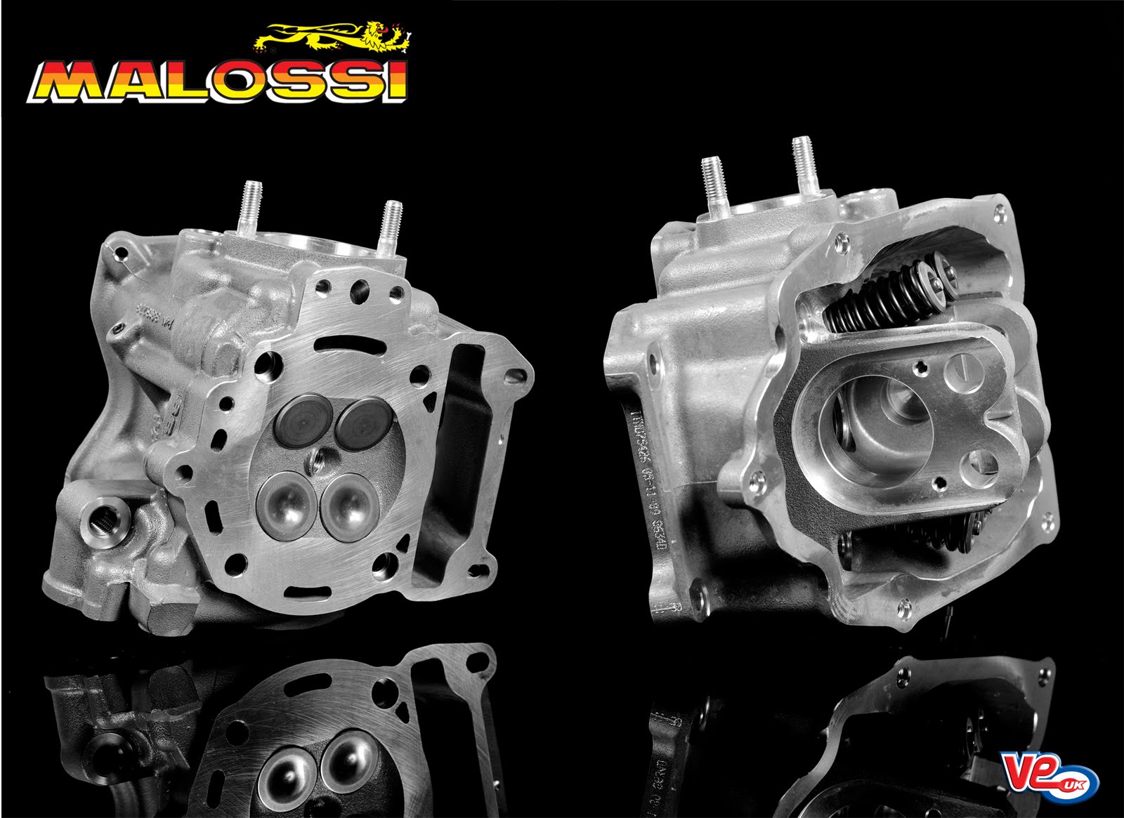 VE Scooter Spares: Malossi - The V4 Head Has Arrived